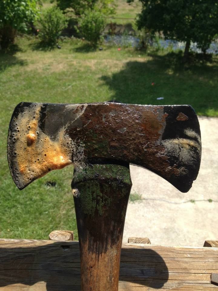 Collins Homestead Cruiser - my first axe restoration | BladeForums.com